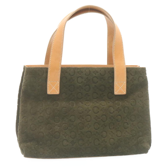 Celine | Bags | Celine Hand Bag C Macadam Green Auth 28729 | Poshmark
